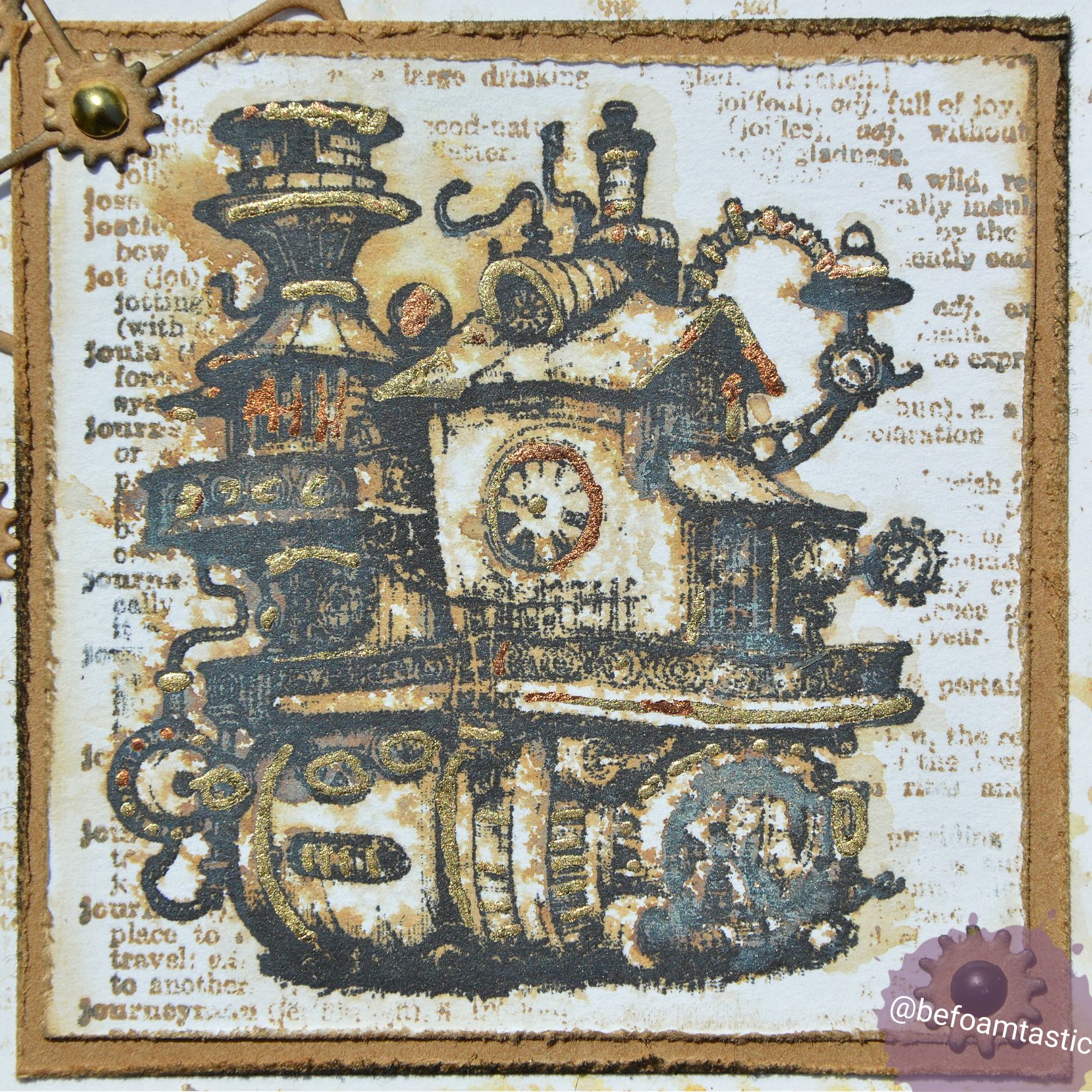 Steampunk Manor by Anja - Befoamtastic